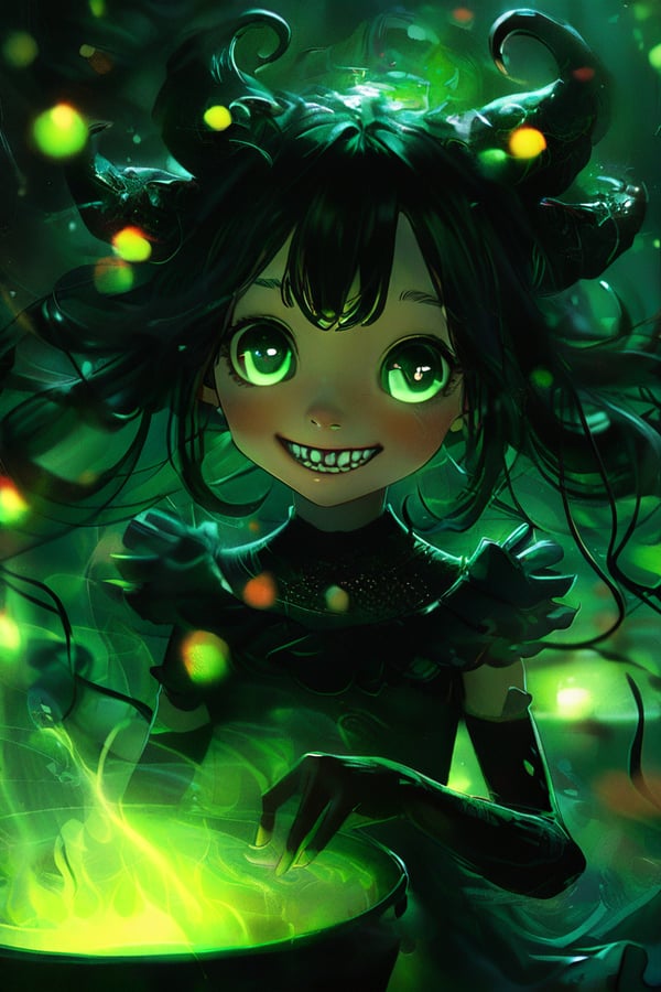 Isekai Summer | Little Witch, | image created by knyvz | Tensor.Art