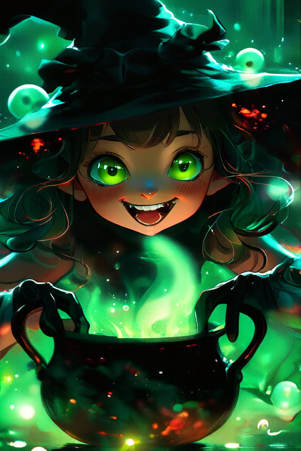 Isekai Summer | Little Witch, | image created by knyvz | Tensor.Art