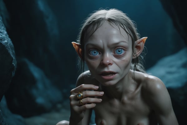 Create Gollum female vers - Free AI Image | Tensor.Art | Tensor.Art