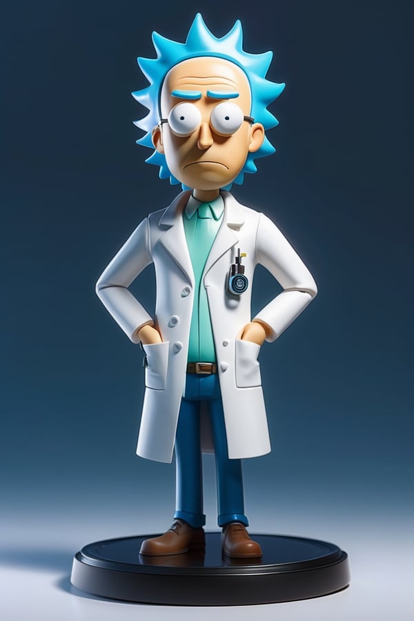 Rick from rick and Morty | image created by ХХХ | Tensor.Art