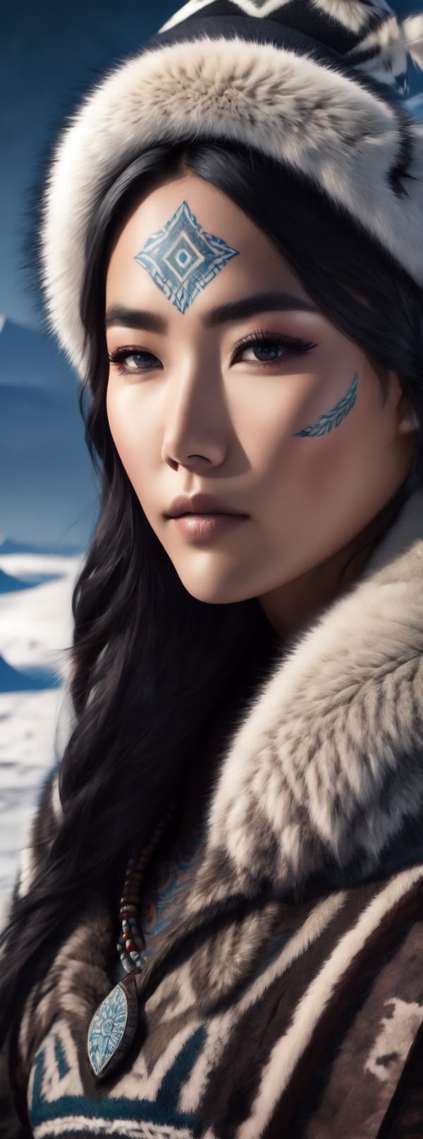 Inuit Model | image created by Lily Serenade | Tensor.Art