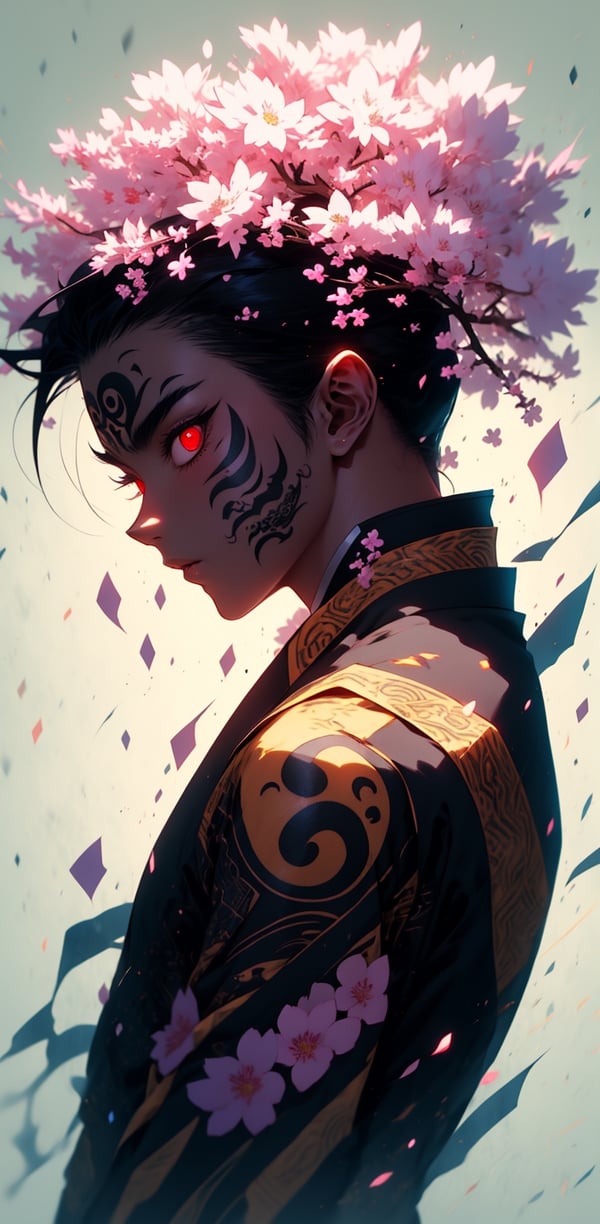 Flower Ninja | image created by Bararat | Tensor.Art