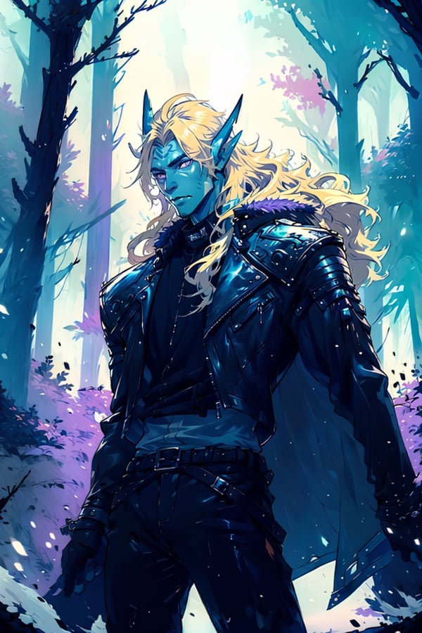 The Blue Elf Hero!! | image created by user_636189200609381612 | Tensor.Art