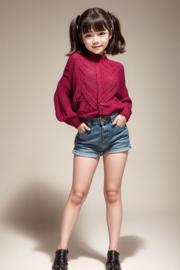 A young girl, around 11 years | image created by Suna | Tensor.Art