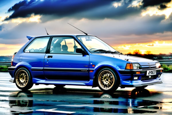 Toyota Starlet 2 | image created by Cor12 | Tensor.Art