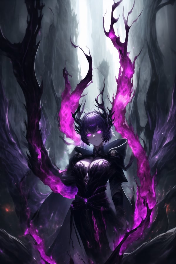 Dark Mage Noelle | image created by Sumire Silva | Tensor.Art