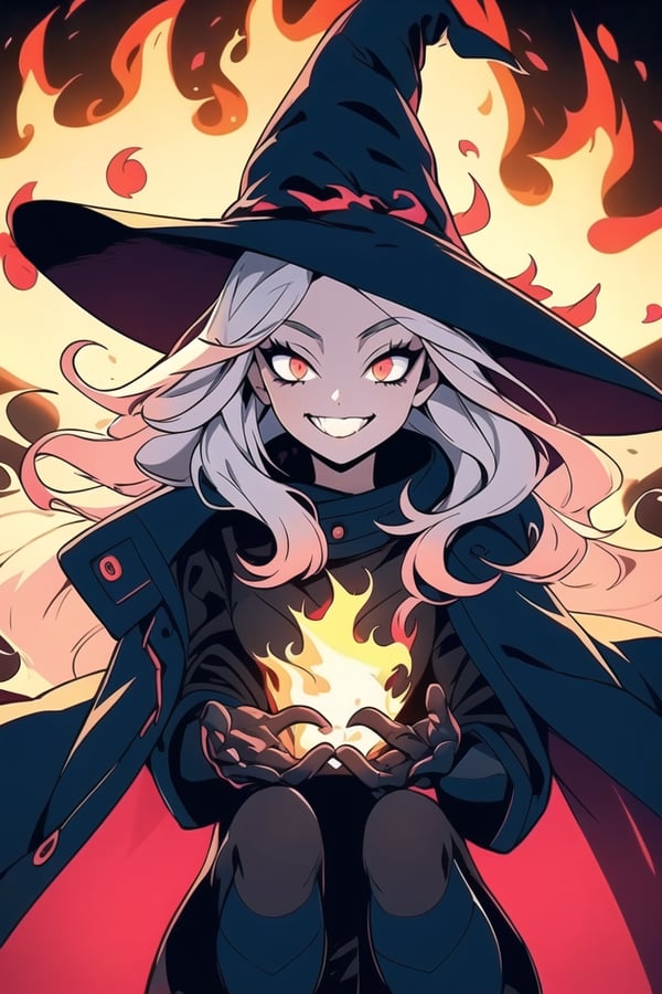 Fire witch | image created by Novack | Tensor.Art