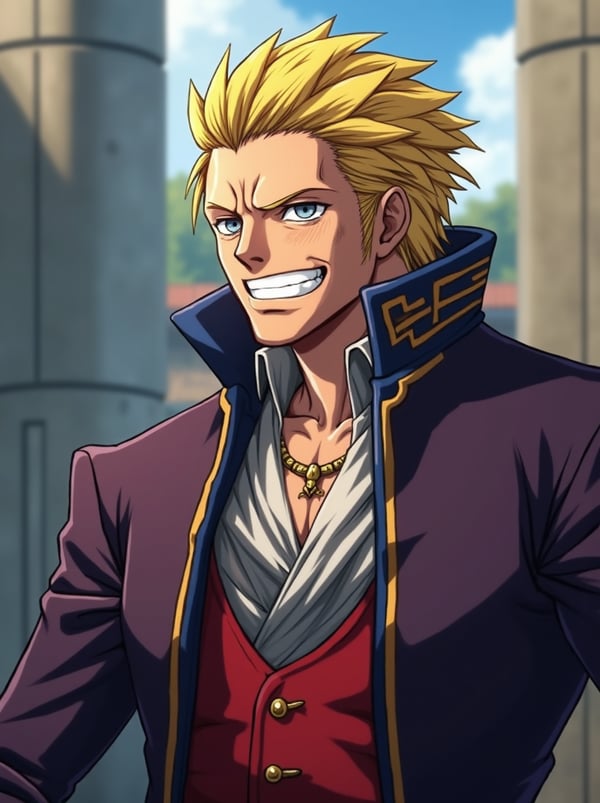 Helmeppo from "One Piece" | image created by Ivan B.A. | Tensor.Art