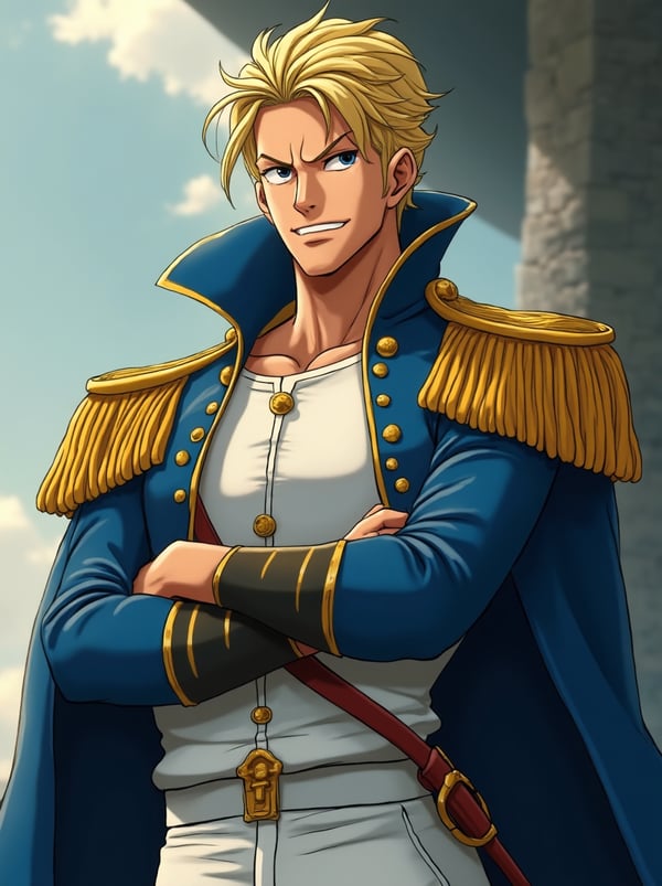 Helmeppo from "One Piece" | image created by Ivan B.A. | Tensor.Art
