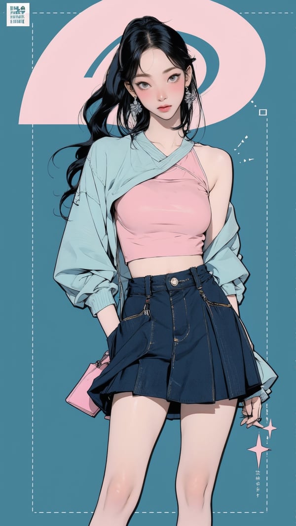 (1girl, full body, blush,) cro | image created by LazyAI.creator ...