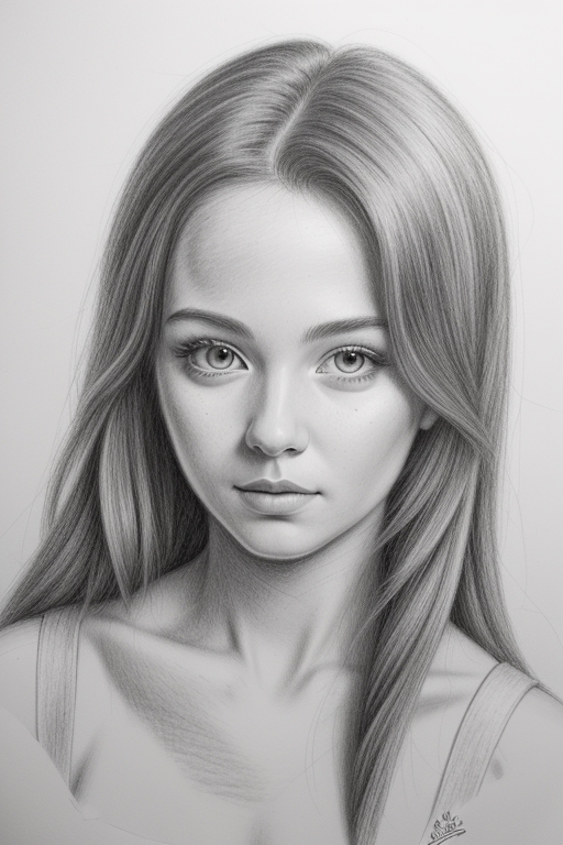 masterpiece pencil drawing loo | image created by Ti Shoccho | Tensor.Art