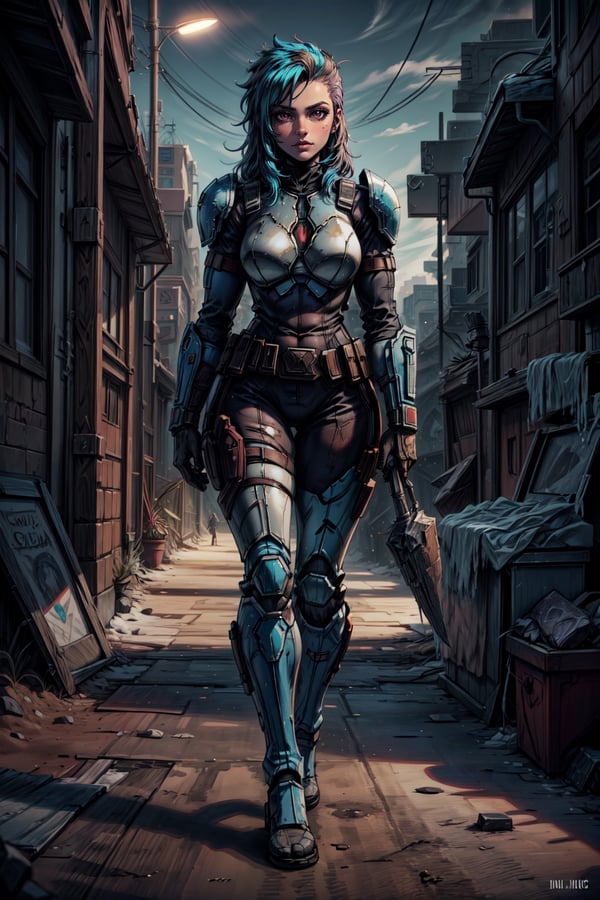 female mandalorian ideas 2 | image created by Hardknight86 | Tensor.Art