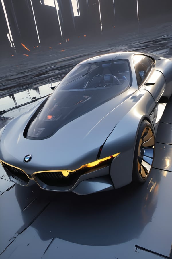 a futuristic bmw concept car, | image created by Tavitaniko | Tensor.Art