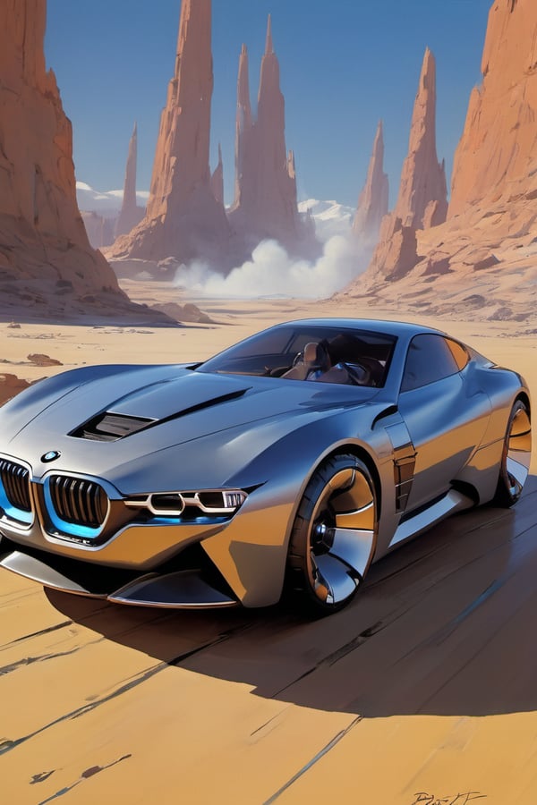 a futuristic bmw concept car, | image created by Tavitaniko | Tensor.Art