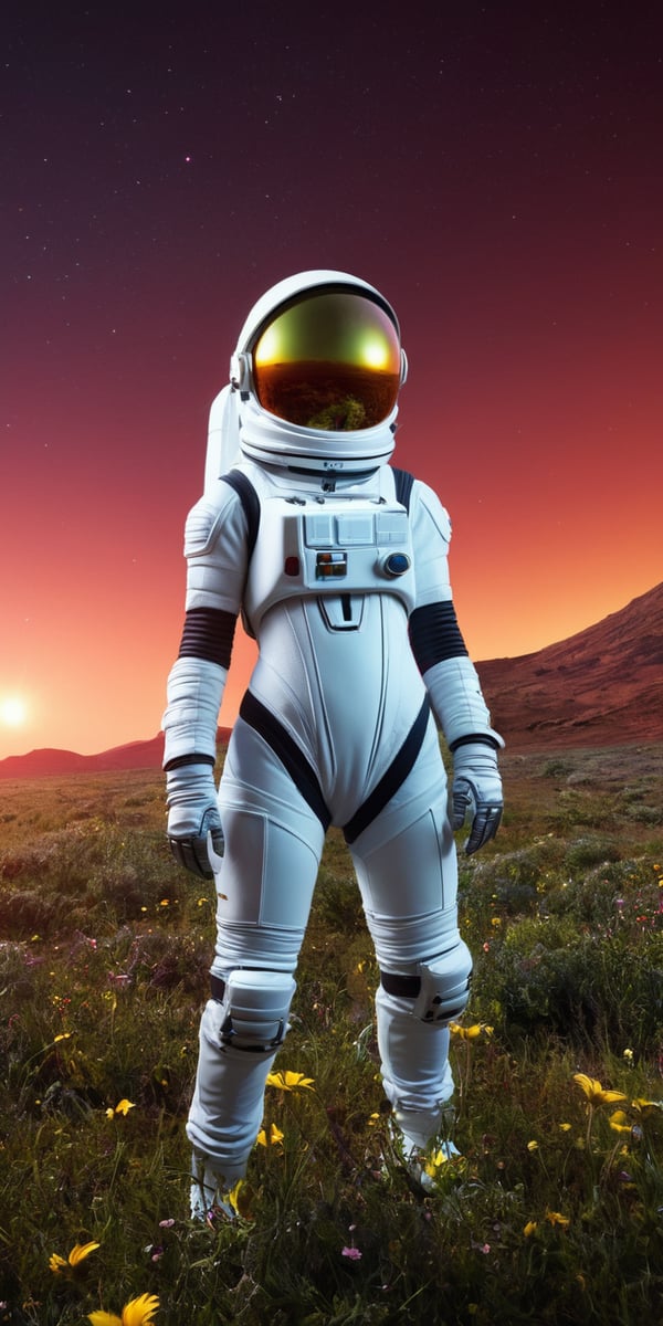 Full shot of a stunning astron | image created by Iowa Bayn | Tensor.Art