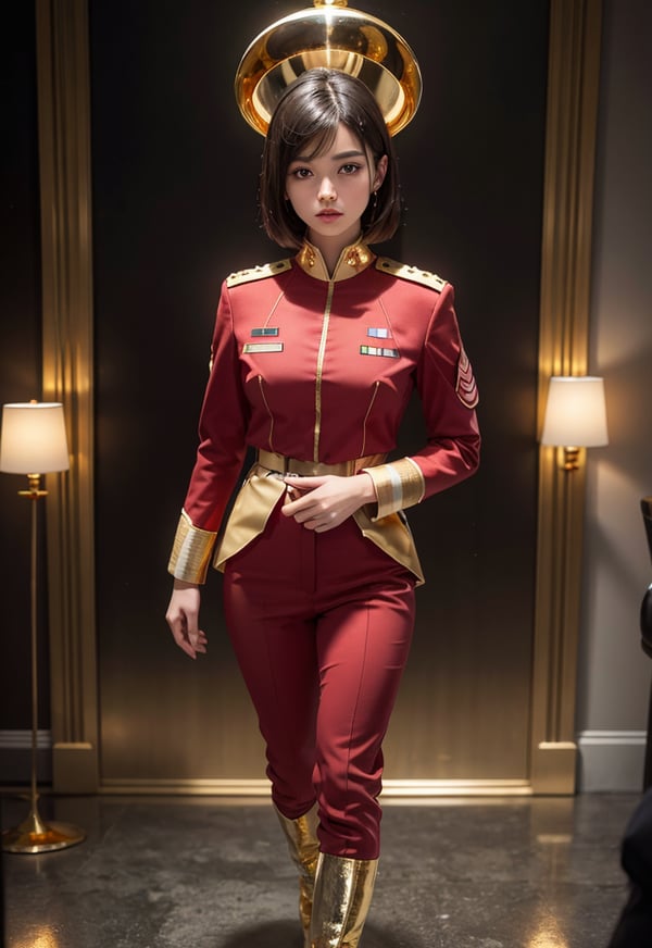 Various Red-Gold Military Unif | image created by Whimsical Artist ...