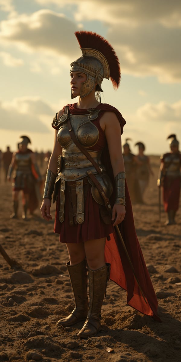 Female Trojan Warrior (Set of | image created by Whimsical Artist ...