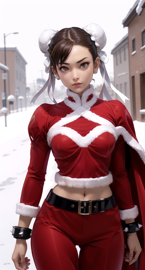 Female Santa Claus Chun LI st | image created by FelixClement77 ...