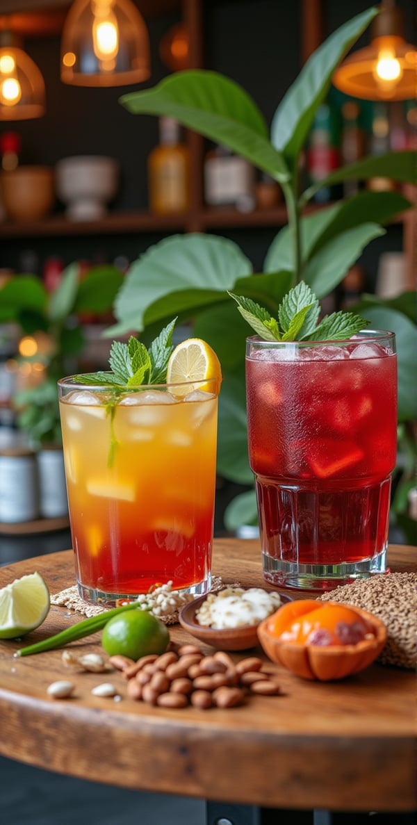 holistic wellness bar with ton | image created by Grace Jian ai ...