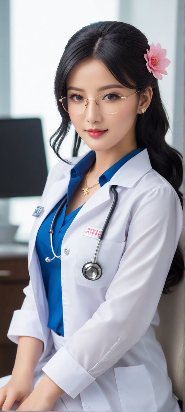 Ms. Doctor | image created by intelligent AI | Tensor.Art