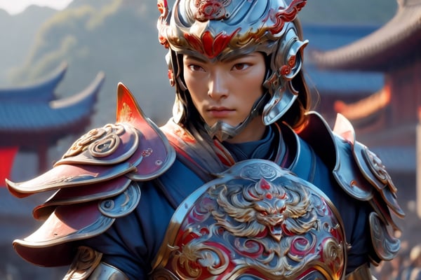 Chinese Warriors, Tang Dynasty | image created by moon_light | Tensor.Art