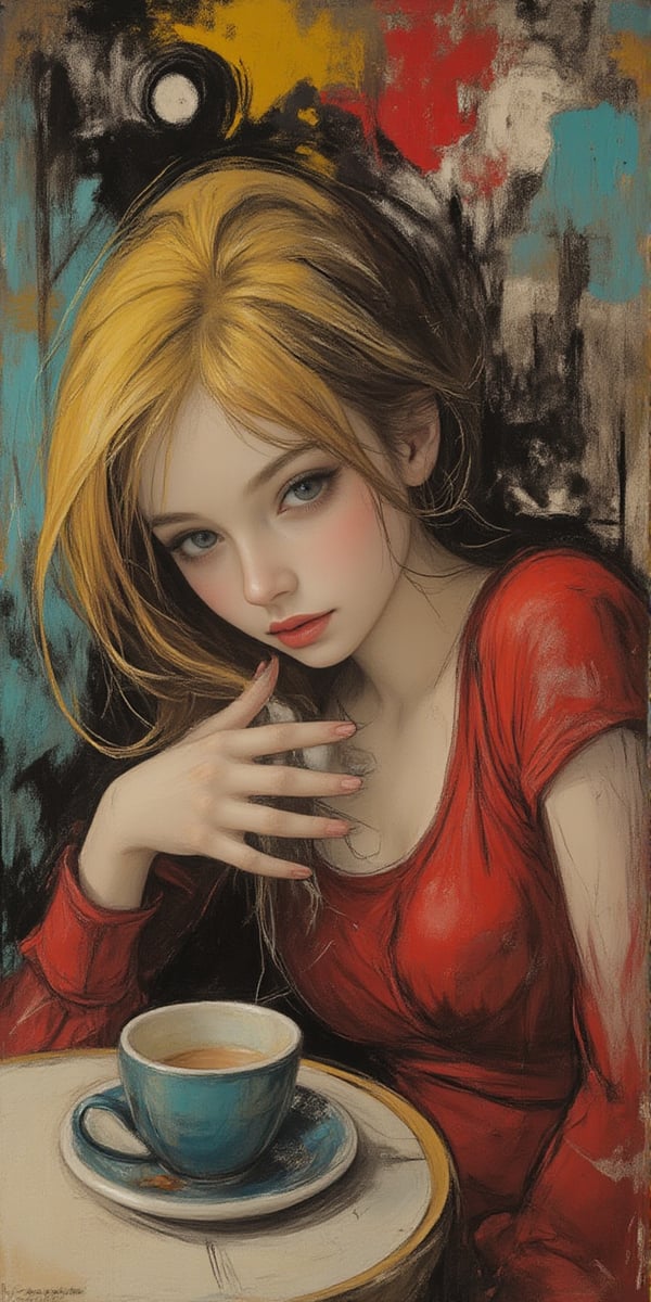 Mystery, fantasy, acrylic pain | image created by c20jin | Tensor.Art