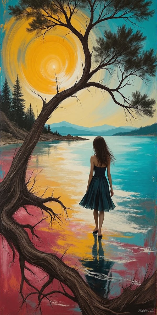 Mystery, fantasy, acrylic pain | image created by c20jin | Tensor.Art
