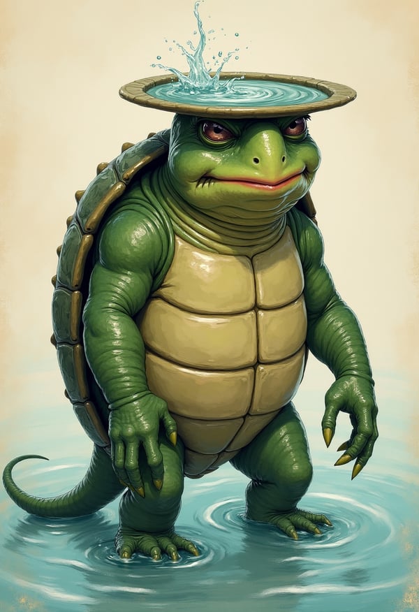 Kappa | image created by doorskim | Tensor.Art
