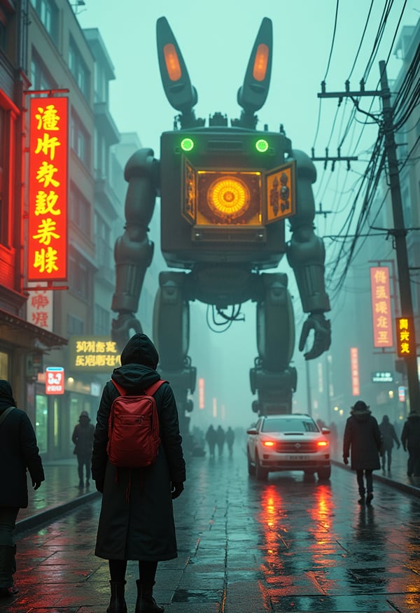 futuristic cyberpunk | image created by doorskim | Tensor.Art