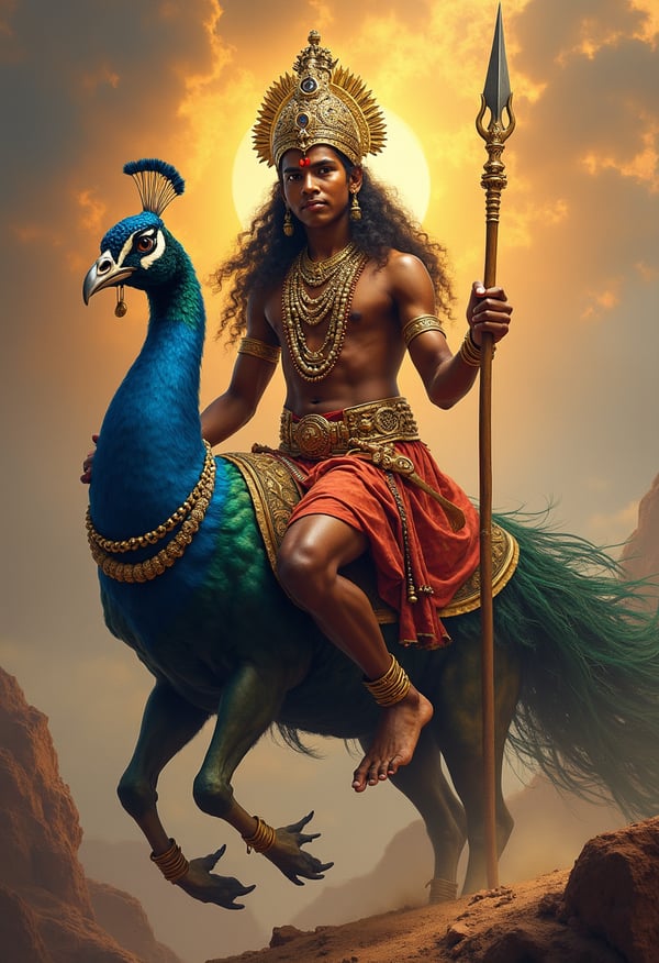 Skanda | image created by doorskim | Tensor.Art