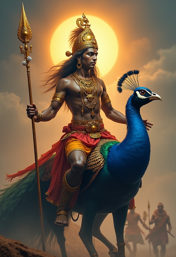 Skanda | image created by doorskim | Tensor.Art