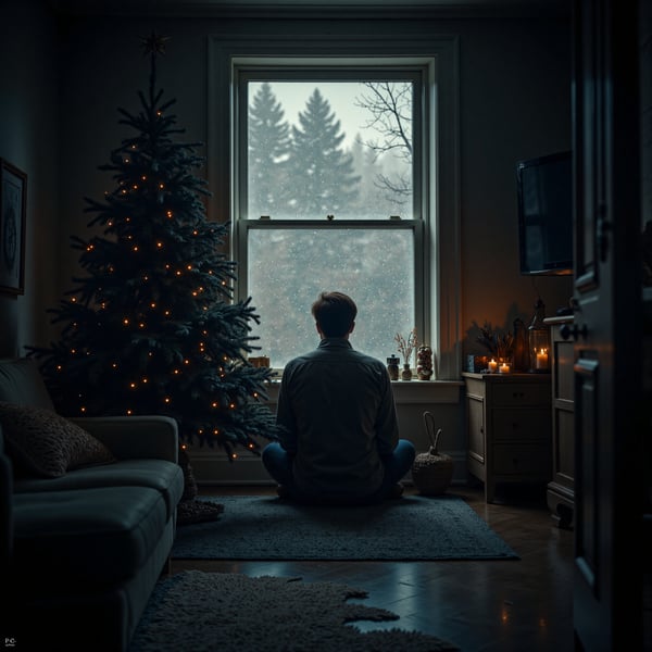 gloomy Christmas | image created by doorskim | Tensor.Art