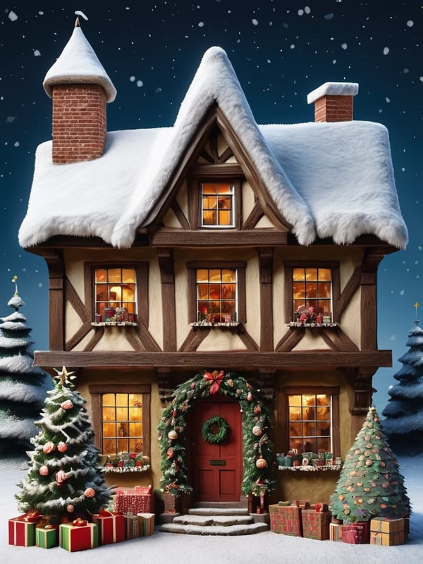 santa claus house | image created by 智叡りこ | Tensor.Art
