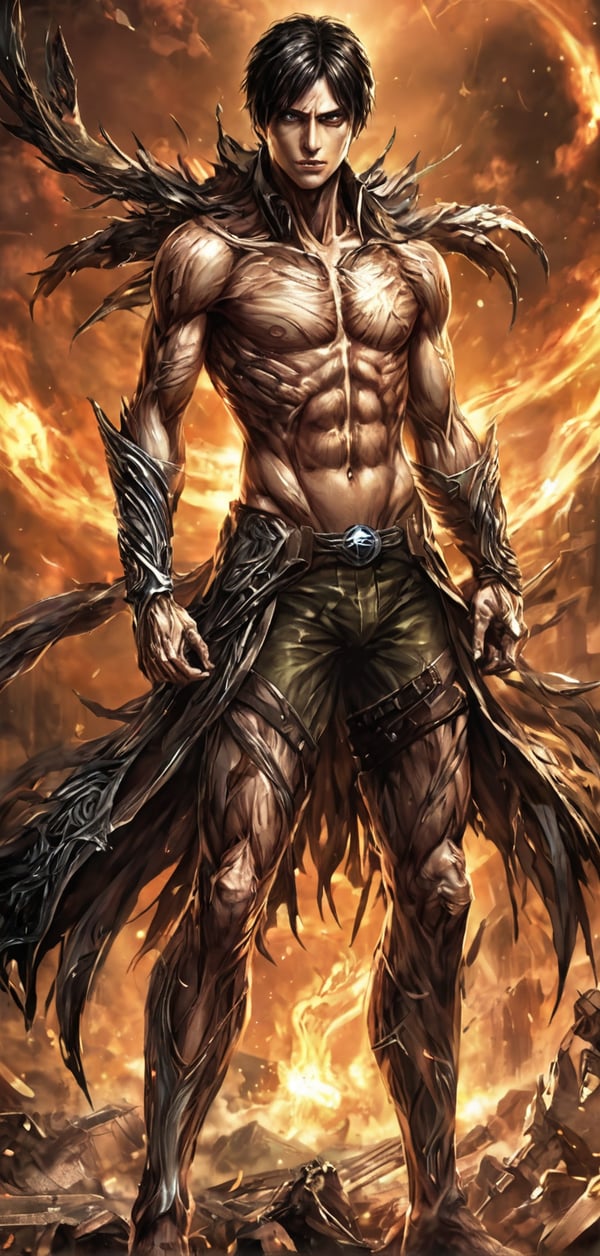 Eren Yeager Titan mode collect | image created by viper_66789(akr ...