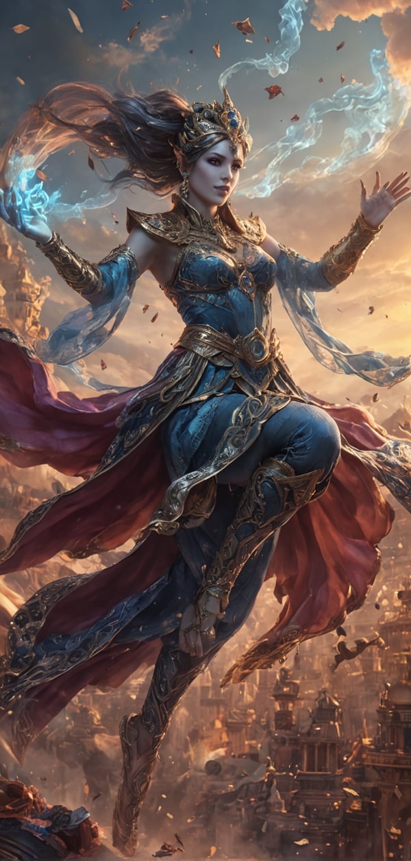 A female genie | image created by viper_66789 | Tensor.Art