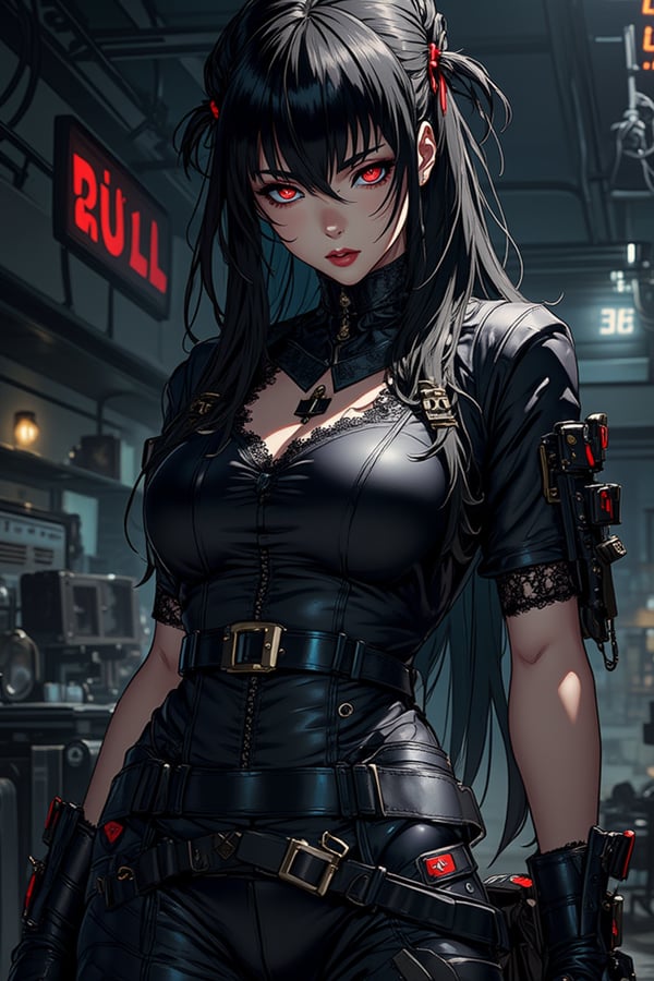 Goth Combat Nurse - Free AI Art by Passman2311 | Tensor.Art | Tensor.Art