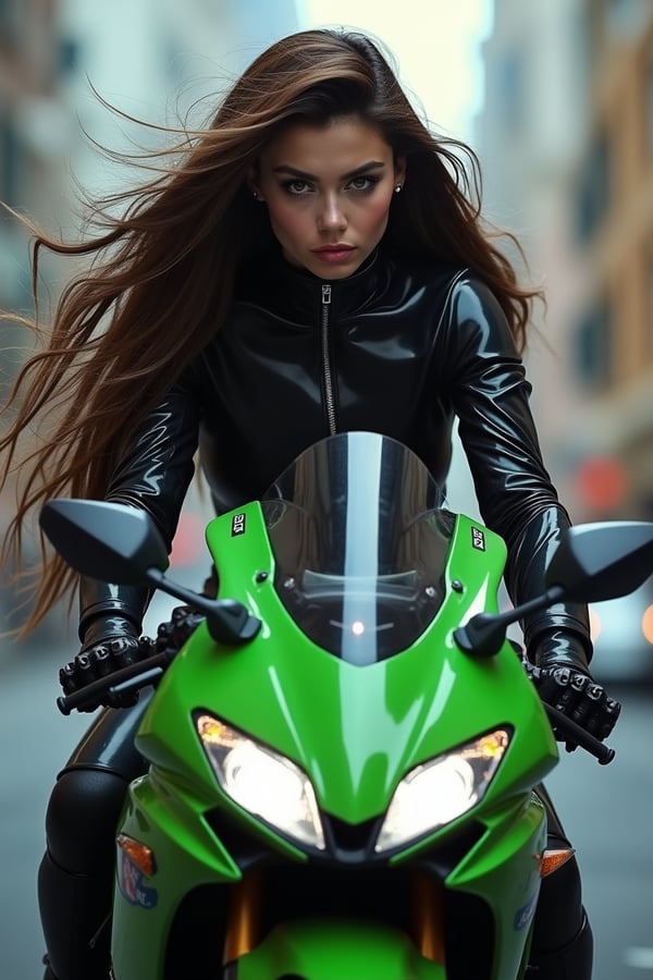 biker girl [1:3] EK-Real Boost | image created by EclipseKww | Tensor.Art