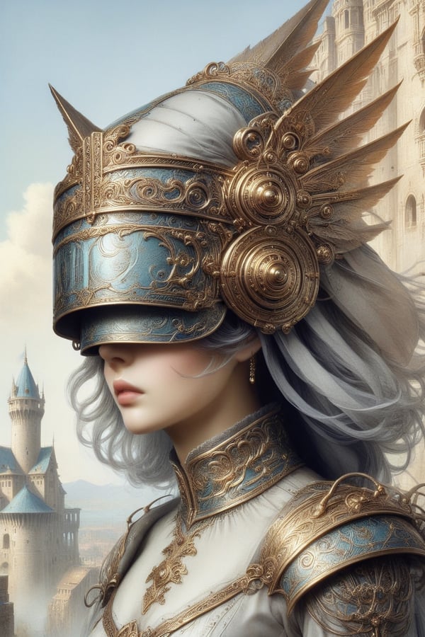 visor witch knight (1/4) | image created by EclipseKww | Tensor.Art
