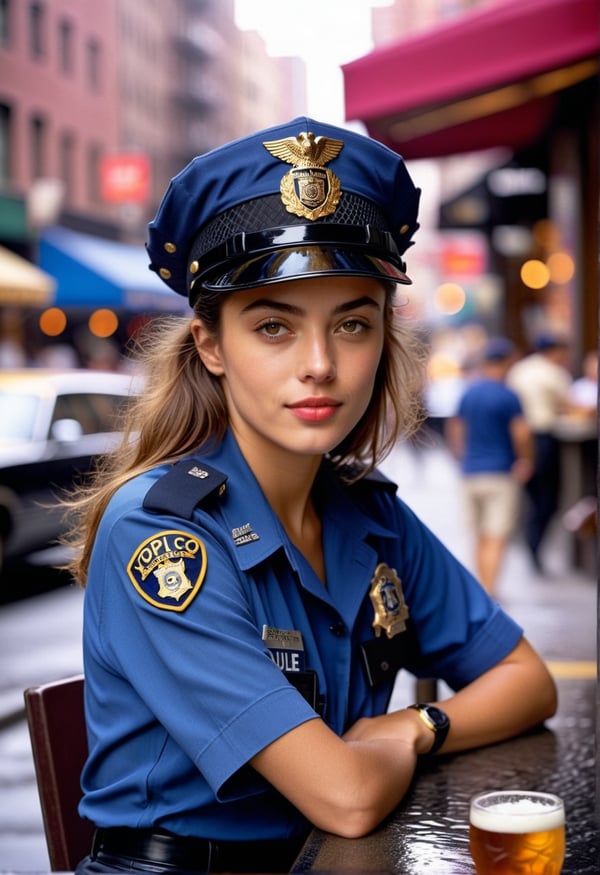 NYPD girl (1/9) | image created by EclipseKww | Tensor.Art