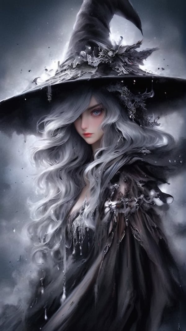 an adorable witch lady | image created by EclipseKww | Tensor.Art