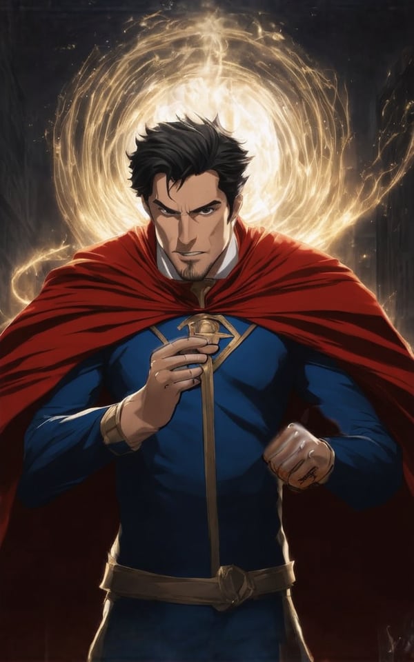 Hero time. Spider OK. Dr. Stra | image created by EclipseKww | Tensor.Art