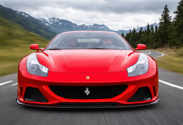 Ferrari (1/10) [SD3] | image created by EclipseKww | Tensor.Art