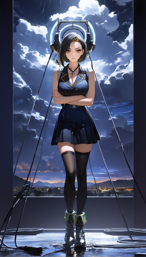 vampire slayer Saya (1/10) | image created by EclipseKww | Tensor.Art