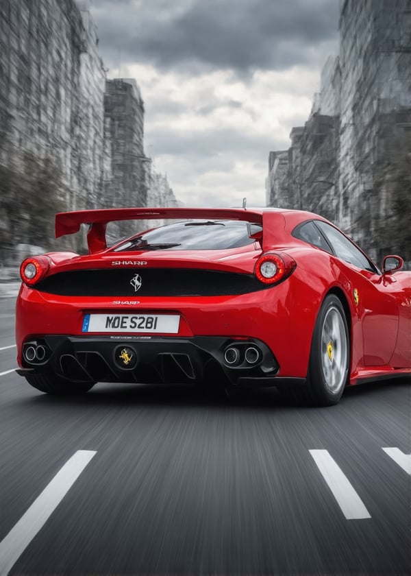 Ferrari (1/10) [SD3] | image created by EclipseKww | Tensor.Art