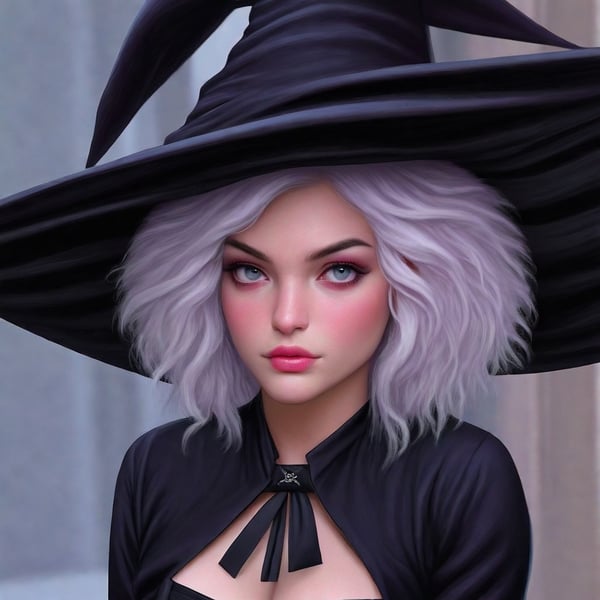 InkyCap Witch Challenge the HA | image created by EclipseKww | Tensor.Art