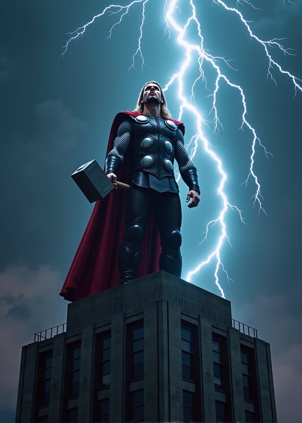 Thor~ ⛈⛈⛈ | image created by EclipseKww | Tensor.Art