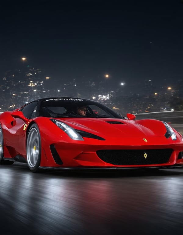 Ferrari (1/10) [SD3] | image created by EclipseKww | Tensor.Art