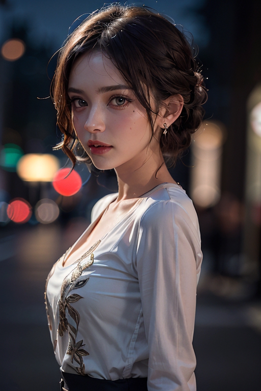 1 girl after party | image created by lovespectrum | Tensor.Art