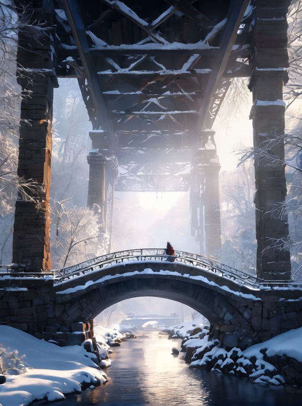bridge to tomorrow!! | image created by Tadd_Sagittarius | Tensor.Art