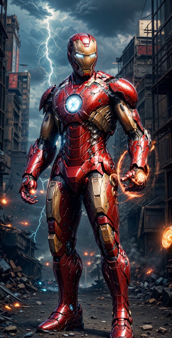 Iron Man | image created by Xorp | Tensor.Art